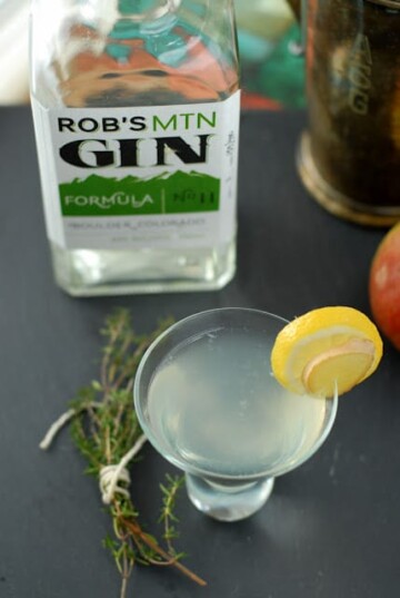 Ginger Pear Gimlet - Boulder Locavore