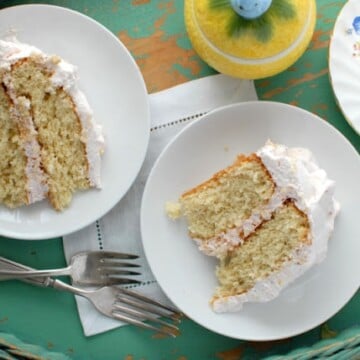 Happy Day Cake with Strawberry Whipped Cream Frosting