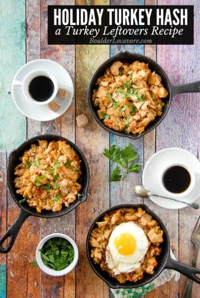 Holiday Turkey Hash - the Perfect Turkey Leftovers Recipe!