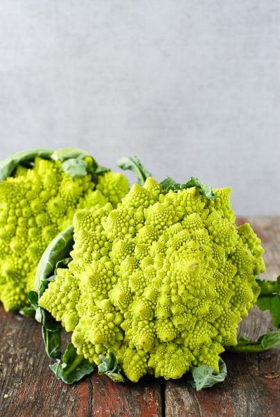 Lemony Romanesco with Pine Nuts - Boulder Locavore