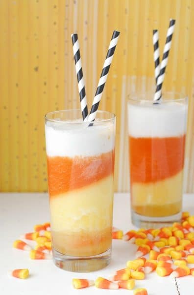 Tropical 'Candy Corn' Smoothie
