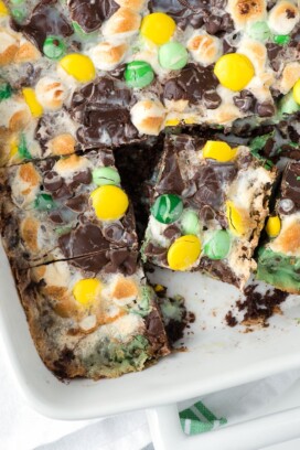 Leprechaun Bait Bars: Gooey Mint Chocolate Bars - Boulder Locavore