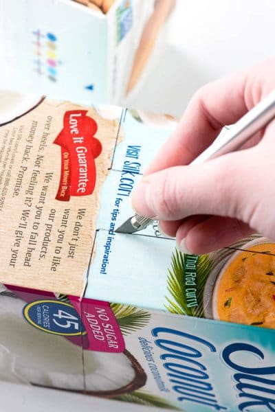 Easy DIY Milk Carton Baskets - Boulder Locavore