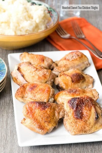Roasted Sweet Tea Chicken Thighs - Boulder Locavore