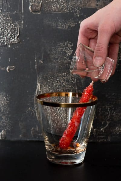 The Walking Dead cocktail - Negan Old Fashioned - Boulder Locavore