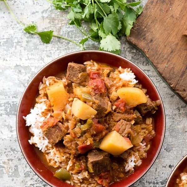 Cuban Instant Pot Beef Stew (Carne Con Papas) - Easy Comfort Food