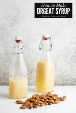 Easy Orgeat Syrup recipe - Homemade Almond Orgeat - Boulder Locavore