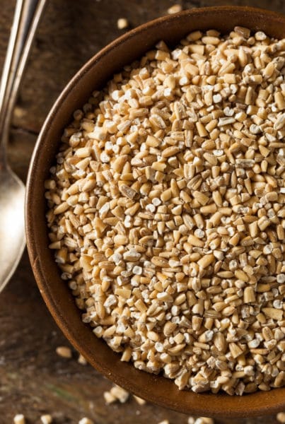 Instant Pot Steel Cut Oats with Gingerbread flavors