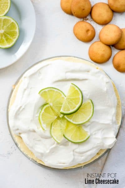 Lime Cheesecake in the Instant Pot & Best Instant Pot Cheesecake Tips
