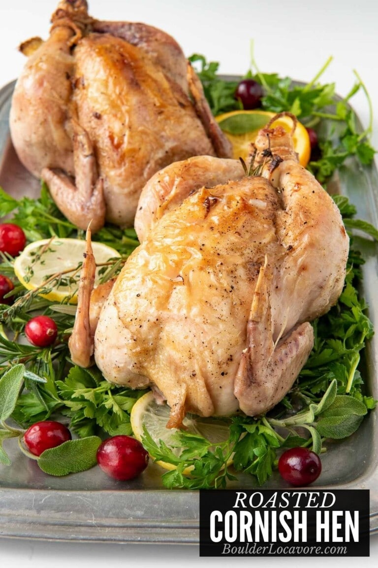 Roasted Cornish Hens recipe - An Easy Elegant Main Dish