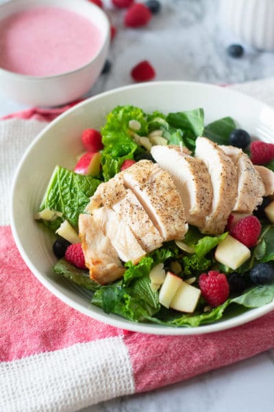 Fresh Raspberry Vinaigrette Recipe | Homemade Raspberry Salad Dressing