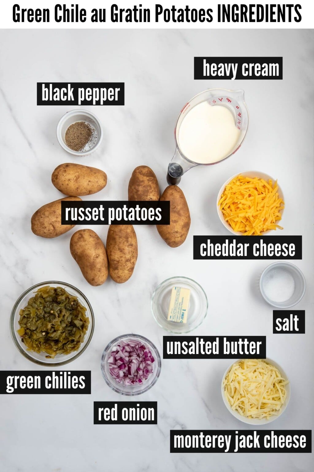 Au Gratin Potatoes with Green Chilies - BoulderLocavore.com