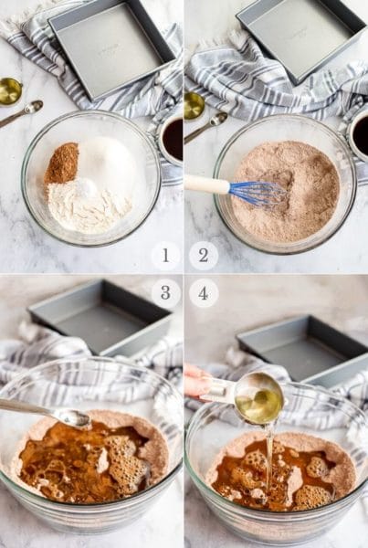 Espresso Wacky Cake with Coffee Frosting - Boulder Locavore