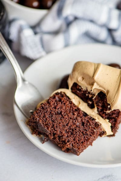 Espresso Wacky Cake with Coffee Frosting - Boulder Locavore