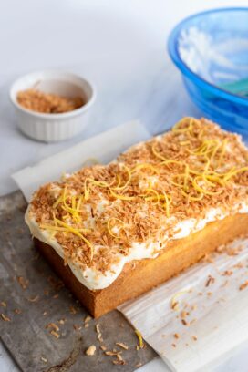 Lemon Coconut Loaf Cake recipe - Boulder Locavore
