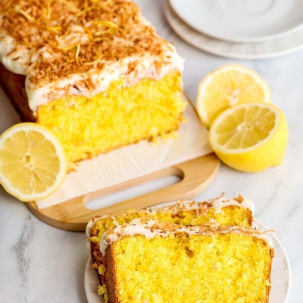 Lemon Coconut Loaf Cake recipe - Boulder Locavore