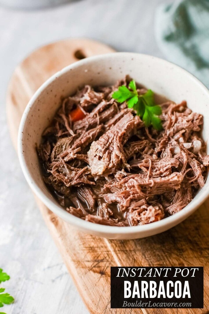 How to Make Instant Pot Barbacoa - Boulder Locavore
