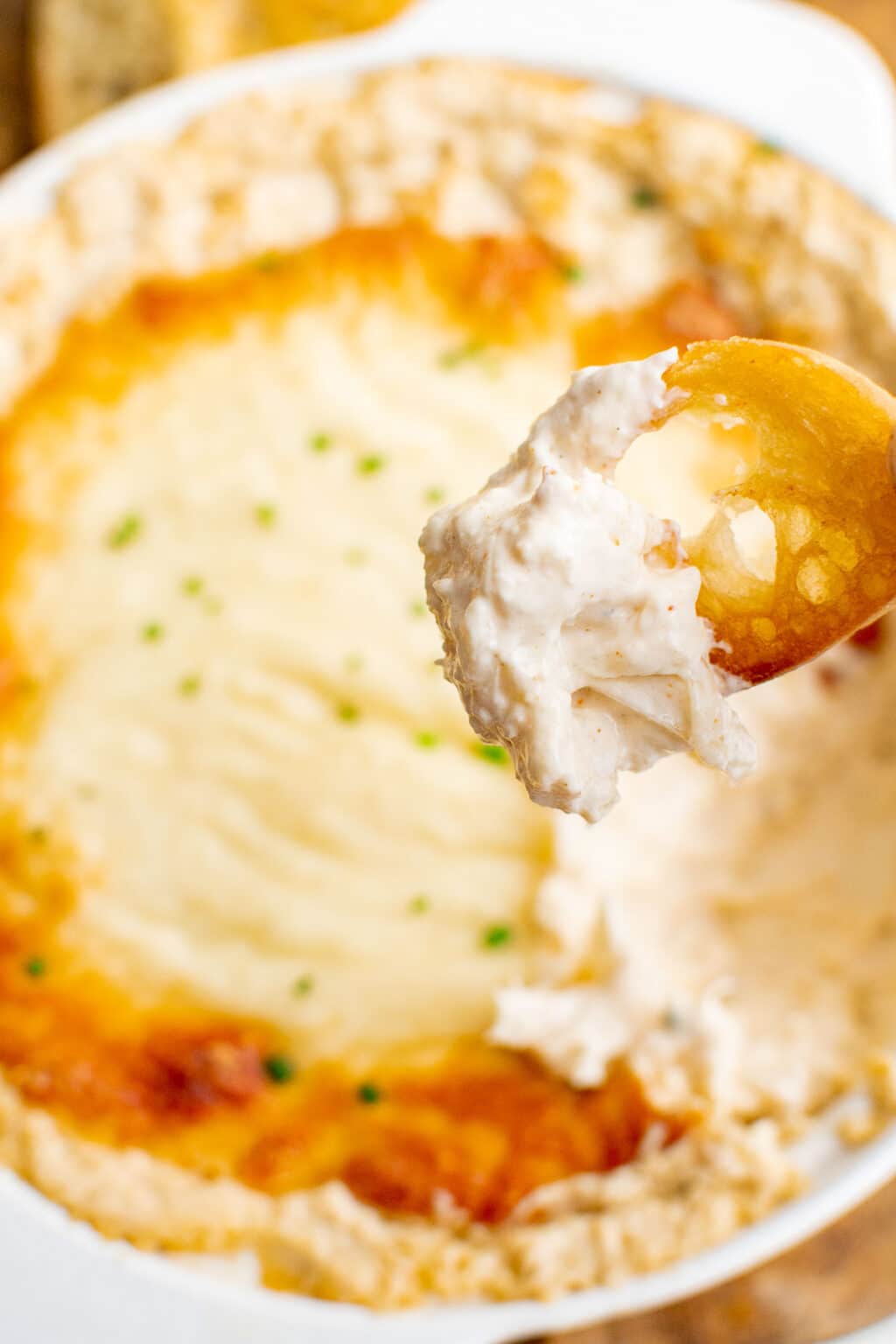 Cheesy Hot Crab Dip recipe - easy Appetizer recipe - Boulder Locavore