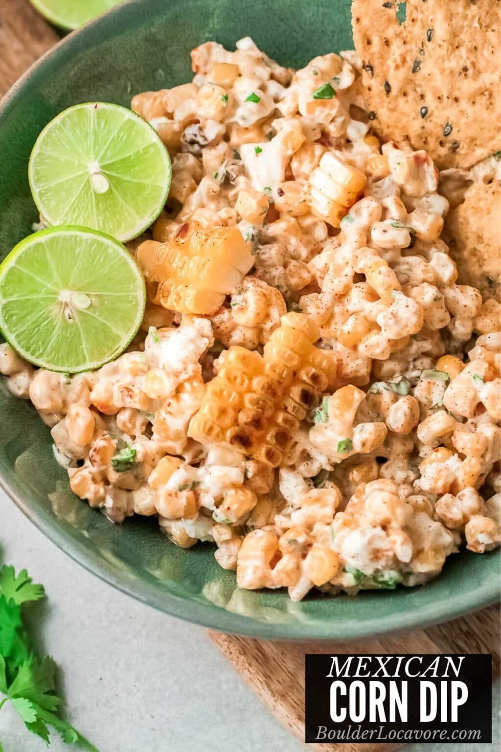 Mexican Corn Dip recipe - a Fast & Easy Appetizer - Boulder Locavore