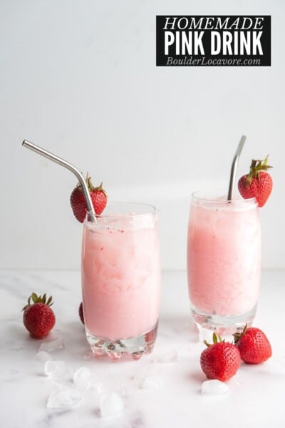 Starbuck's Pink Drink (copycat recipe) - Boulder Locavore