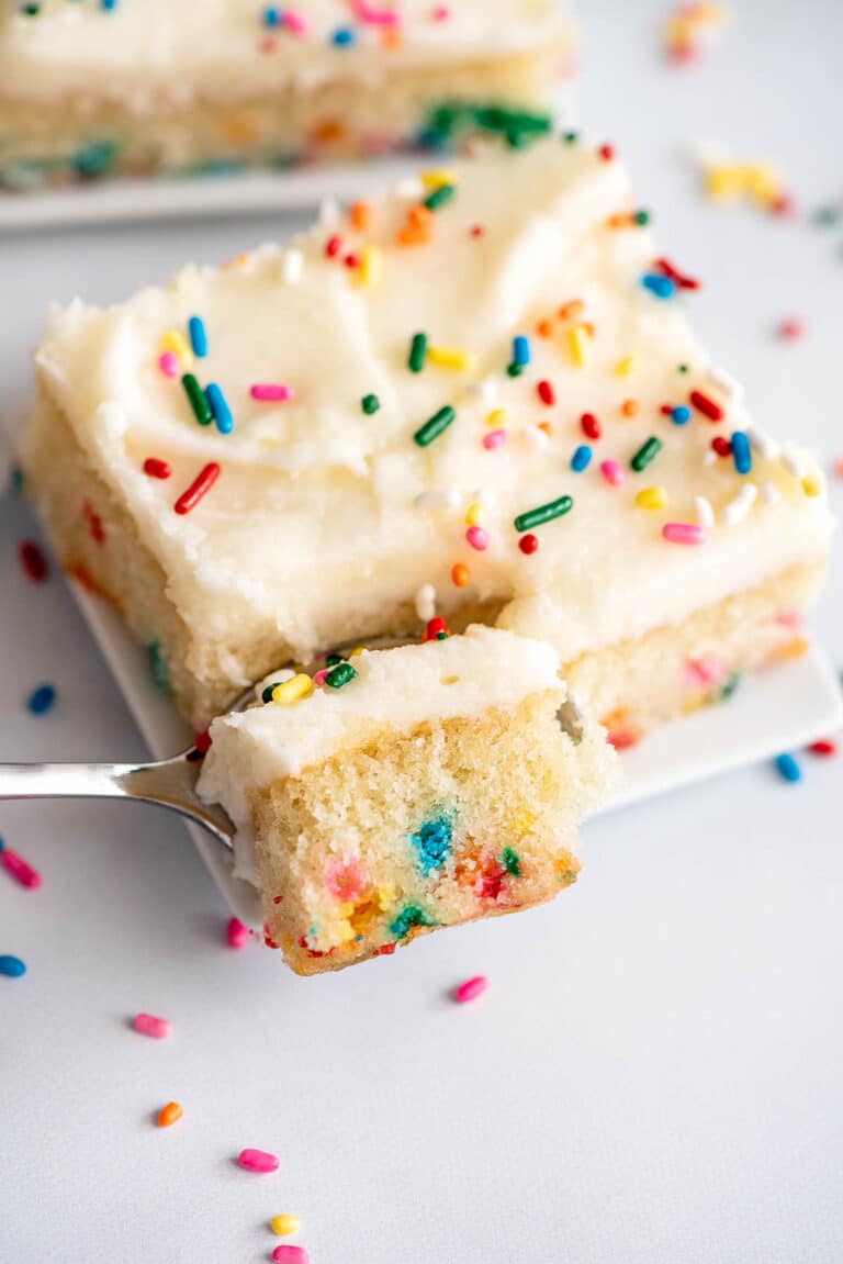 Homemade Funfetti Cake recipe - Boulder Locavore