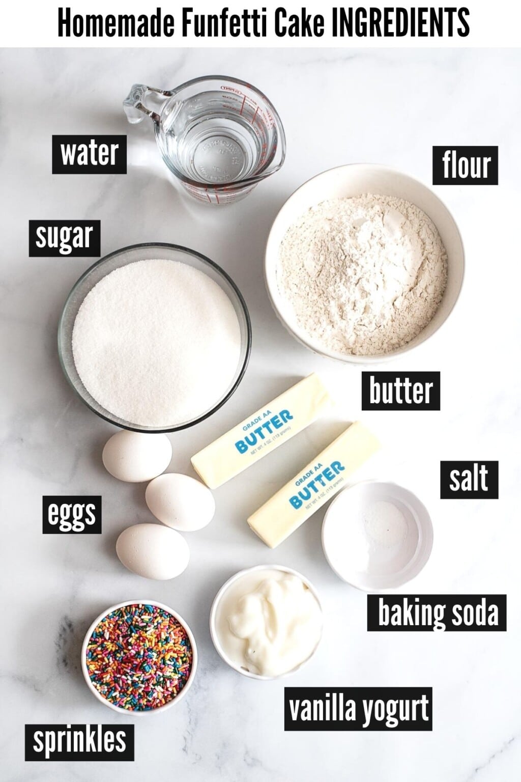 Homemade Funfetti Cake recipe - Boulder Locavore