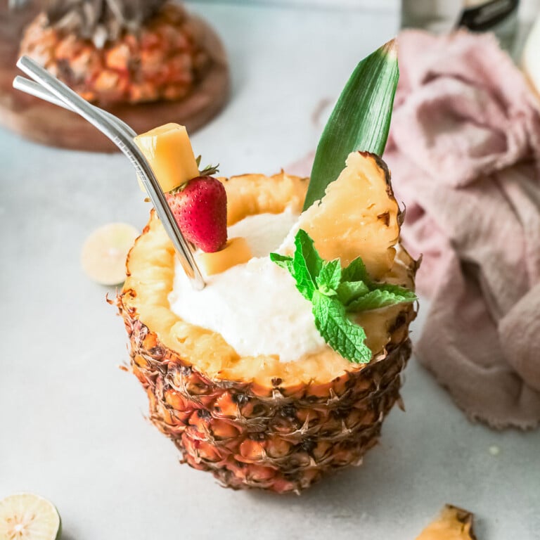 Pina Colada cocktail recipe - Blender version - Boulder Locavore