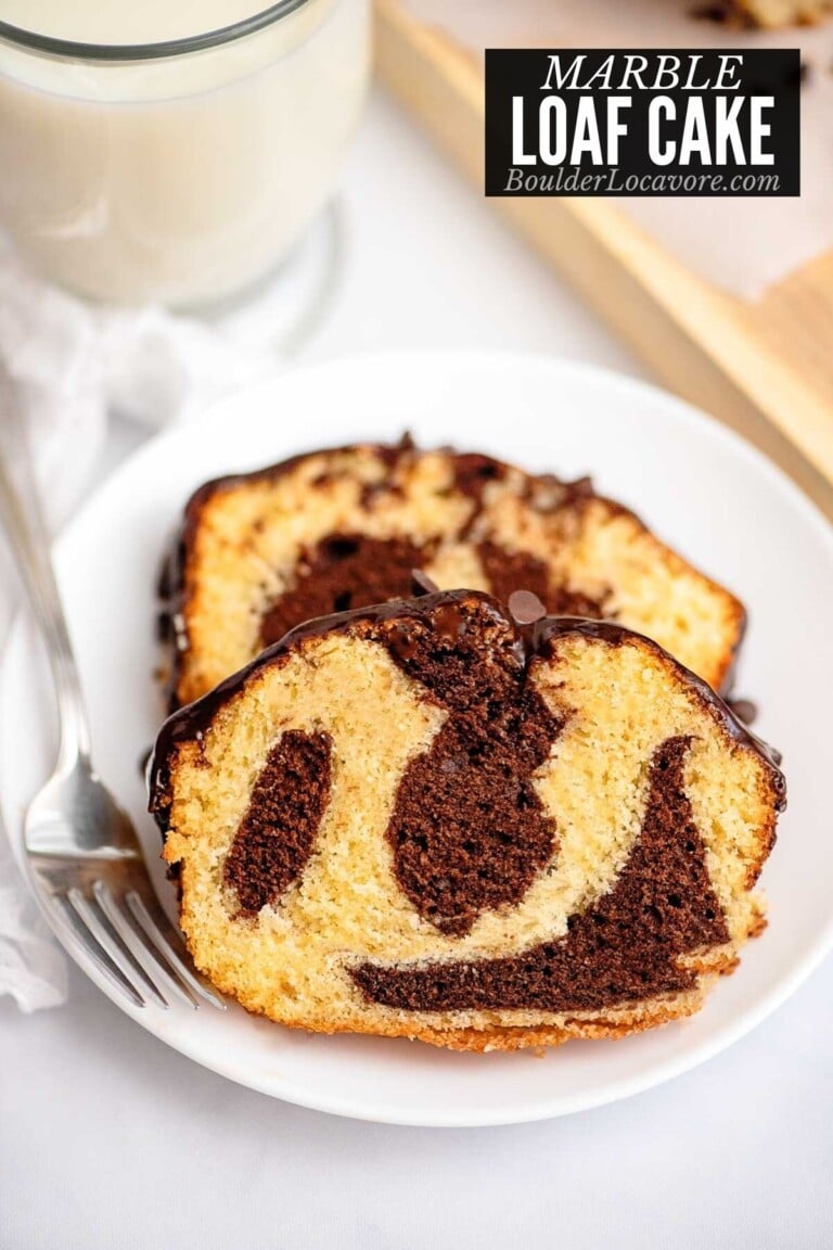 Chocolate Marble Loaf Cake recipe - Boulder Locavore