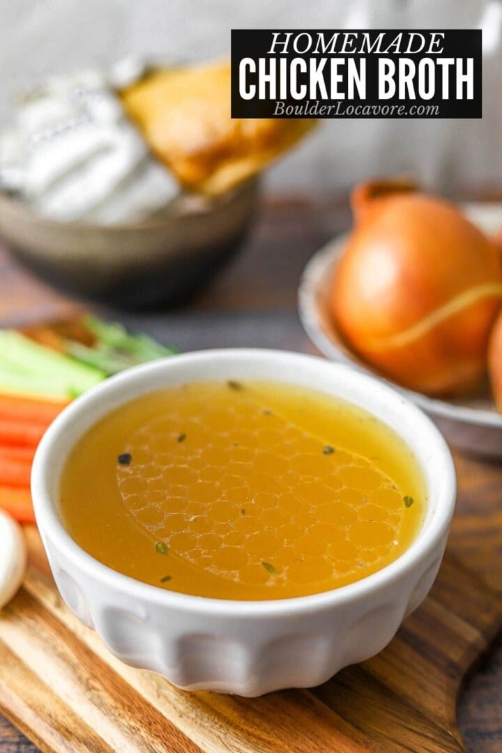 Easy Homemade Chicken Broth - Boulder Locavore
