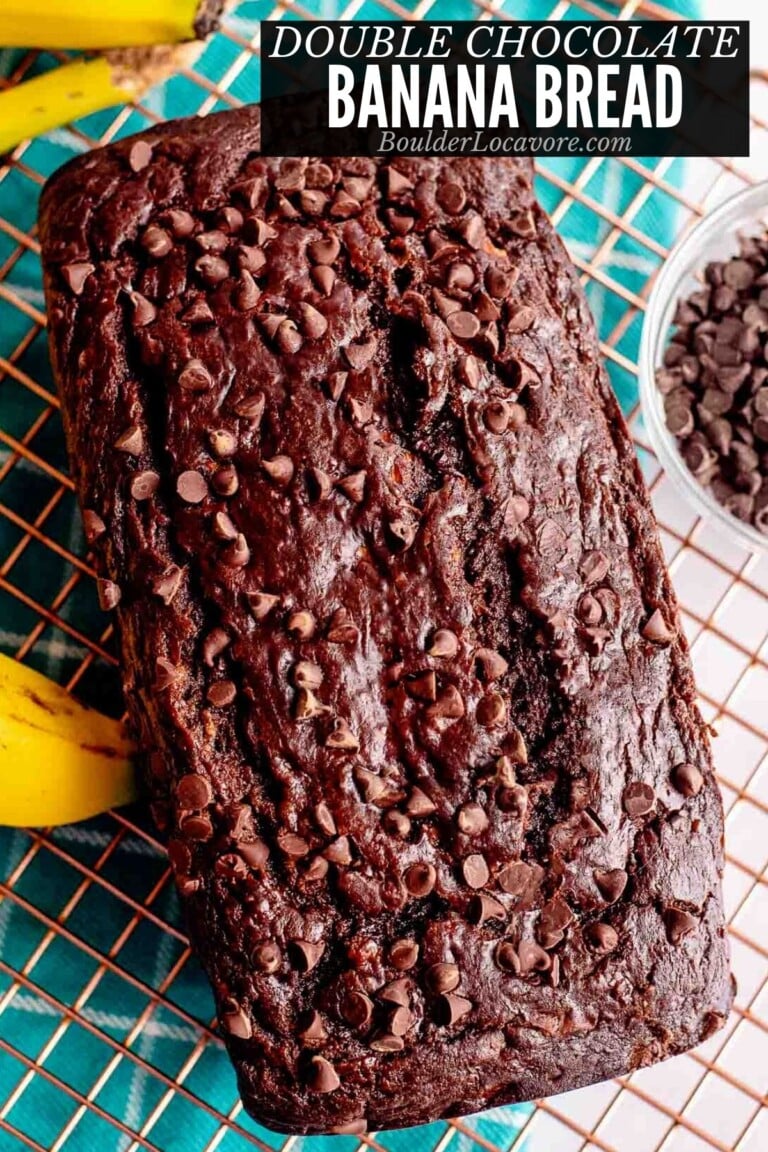 Double Chocolate Banana Bread - Boulder Locavore