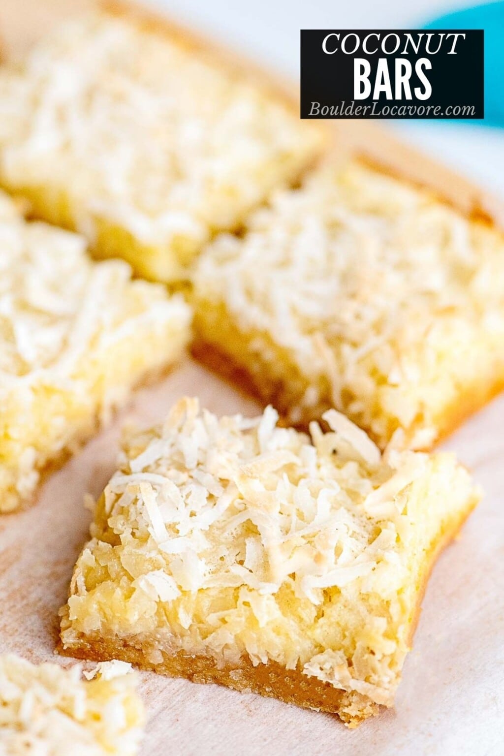 Coconut Bars - Boulder Locavore