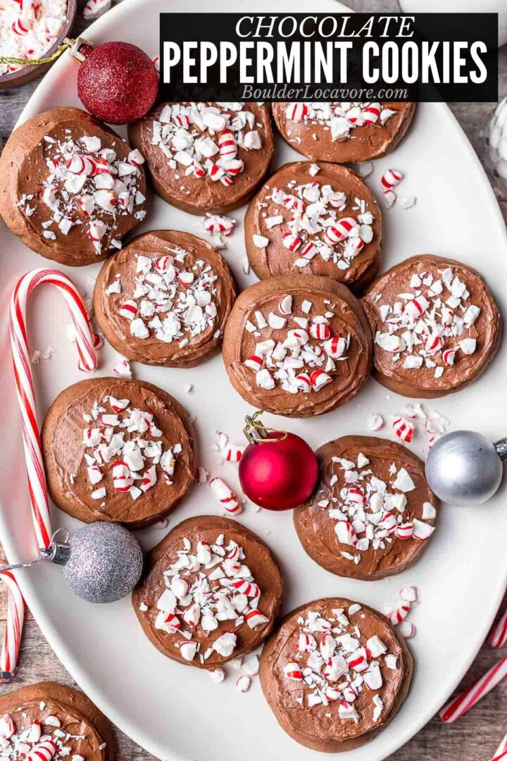 Chocolate Peppermint Cookies - Boulder Locavore
