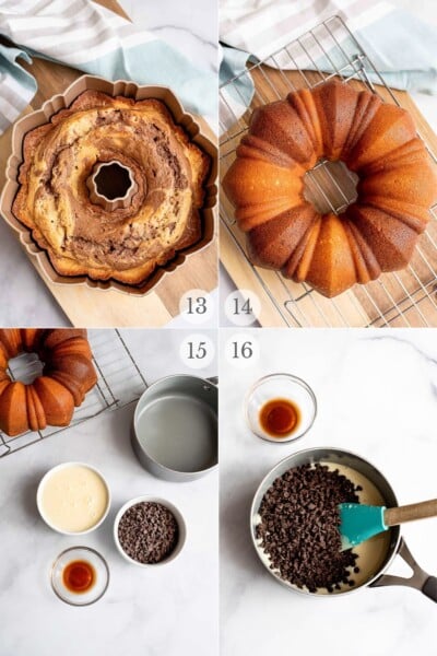 Marble Cake with Fudge Glaze - Boulder Locavore