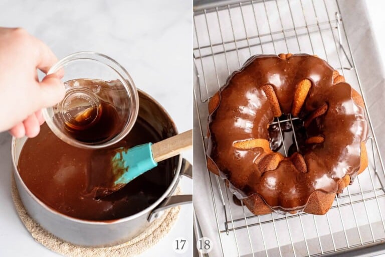 Marble Cake with Fudge Glaze - Boulder Locavore