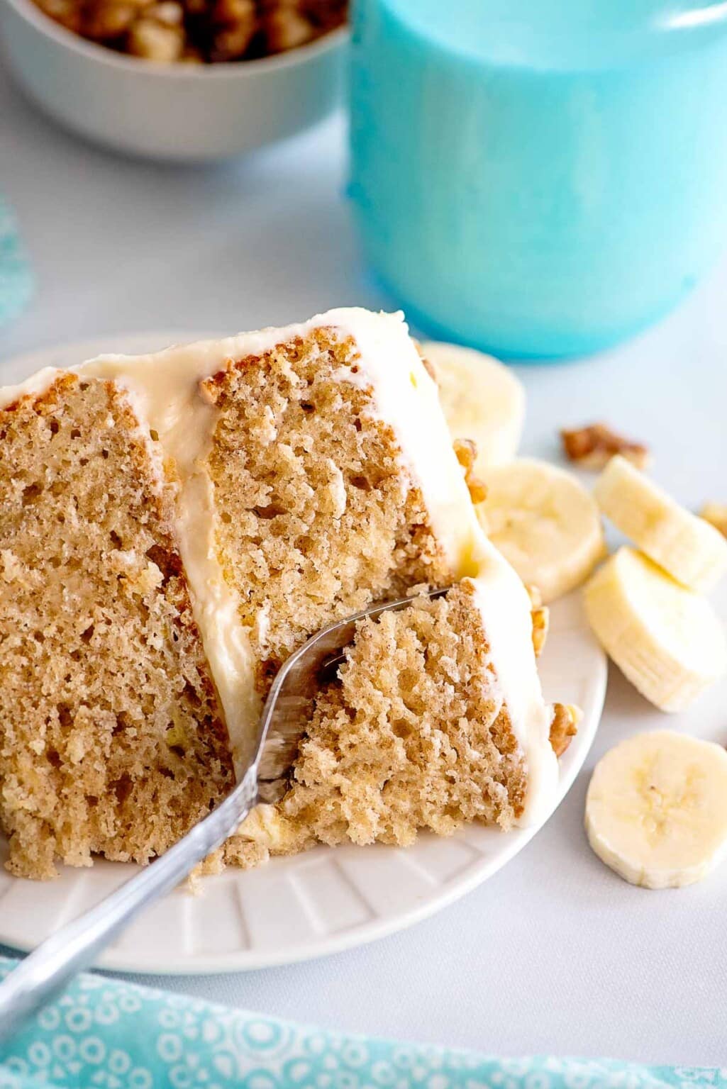 Banana Cake with Cream Cheese Frosting - Boulder Locavore