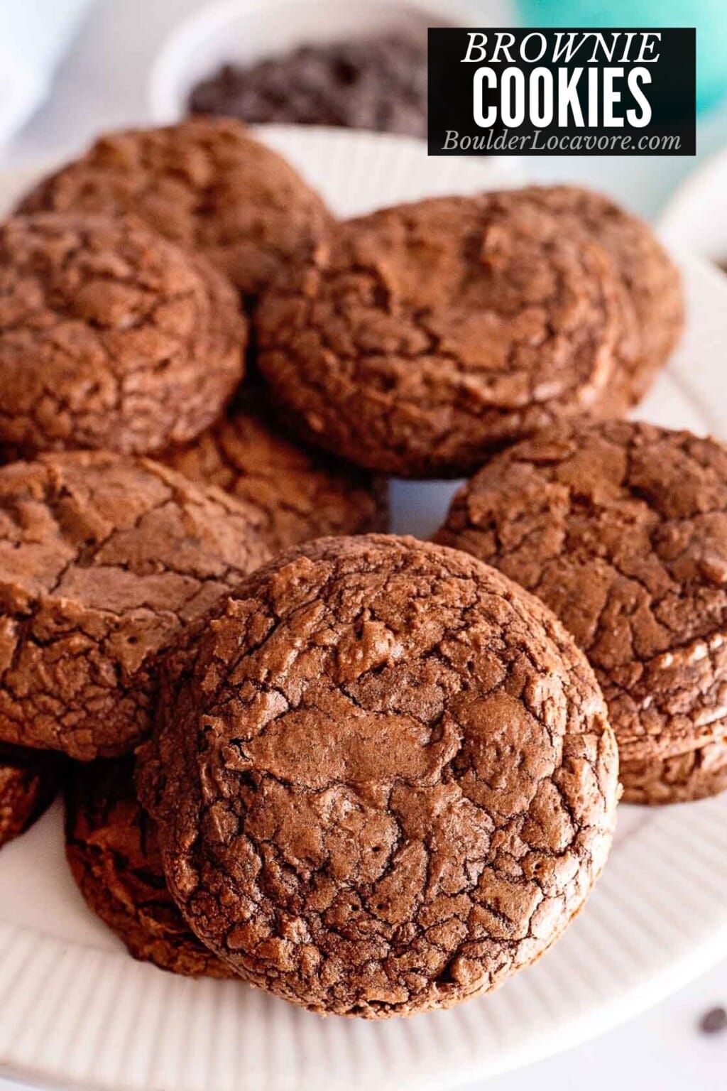 Fudgy Brownie Cookies recipe - Boulder Locavore