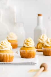 Honey Cupcakes with Honey Buttercream Frosting - Boulder Locavore