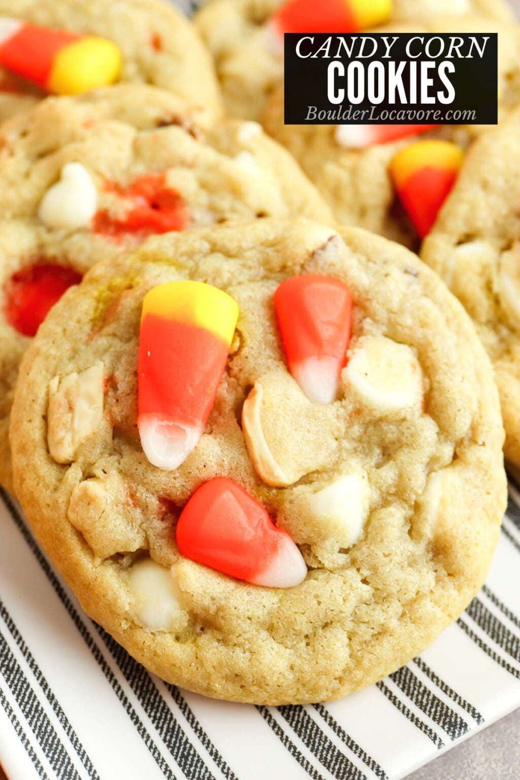 Halloween Candy Corn Cookies Recipe - Boulder Locavore