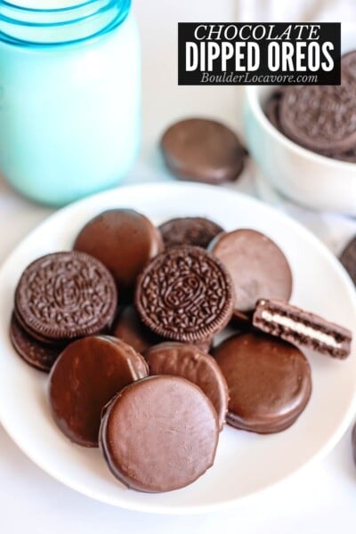 Chocolate Covered Oreos (Easy to Make recipe) - Boulder Locavore