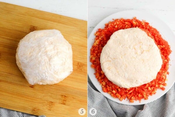 Easy Flamin' Hot Cheetos Cream Cheese Ball recipe - Boulder Locavore