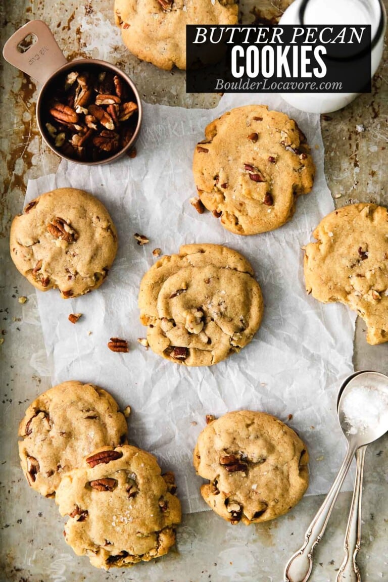 Butter Pecan Cookies - Boulder Locavore