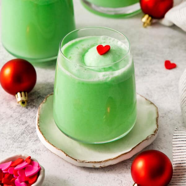 Grinch Punch (Easy Christmas punch recipe) - Boulder Locavore
