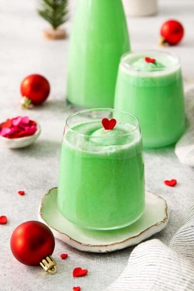 Grinch Punch (Easy Christmas punch recipe) - Boulder Locavore
