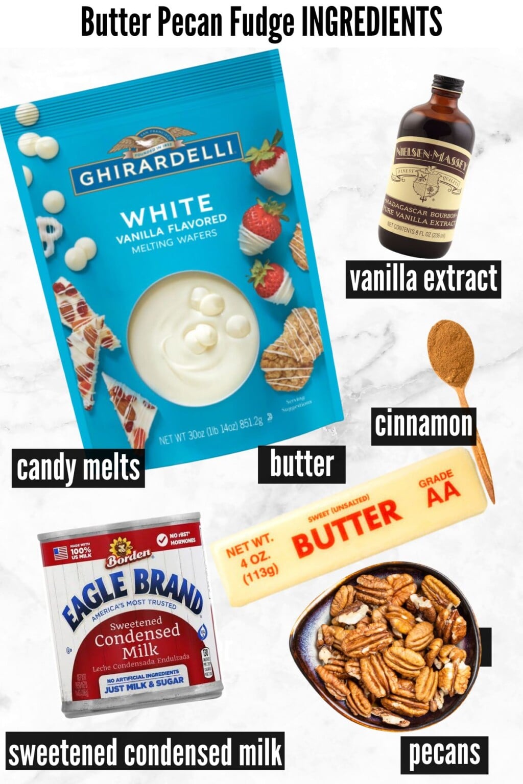 Easy Butter Pecan Fudge recipe (Instant Pot Fudge) - Boulder Locavore